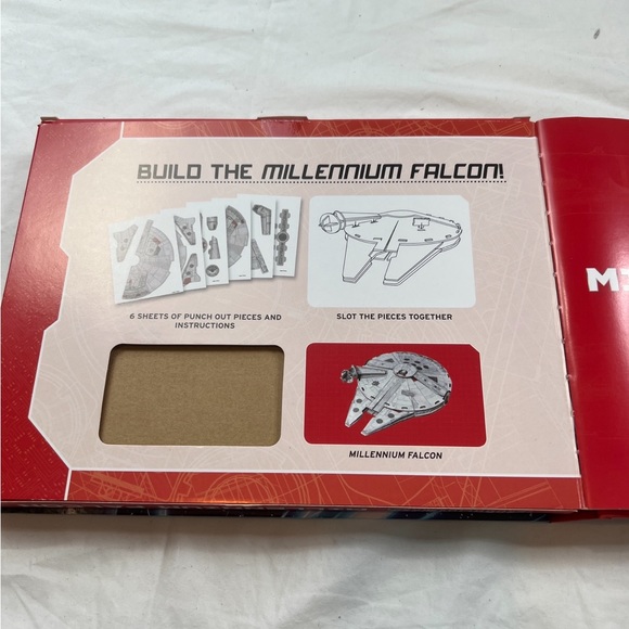 Star Wars | Games | Star Wars Builders Millenium Falcon Book Model Box ...